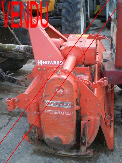 FERT DEMOLITION PIECES AGRICOLE - Valréas Rotovator Howard HR30-180W ...